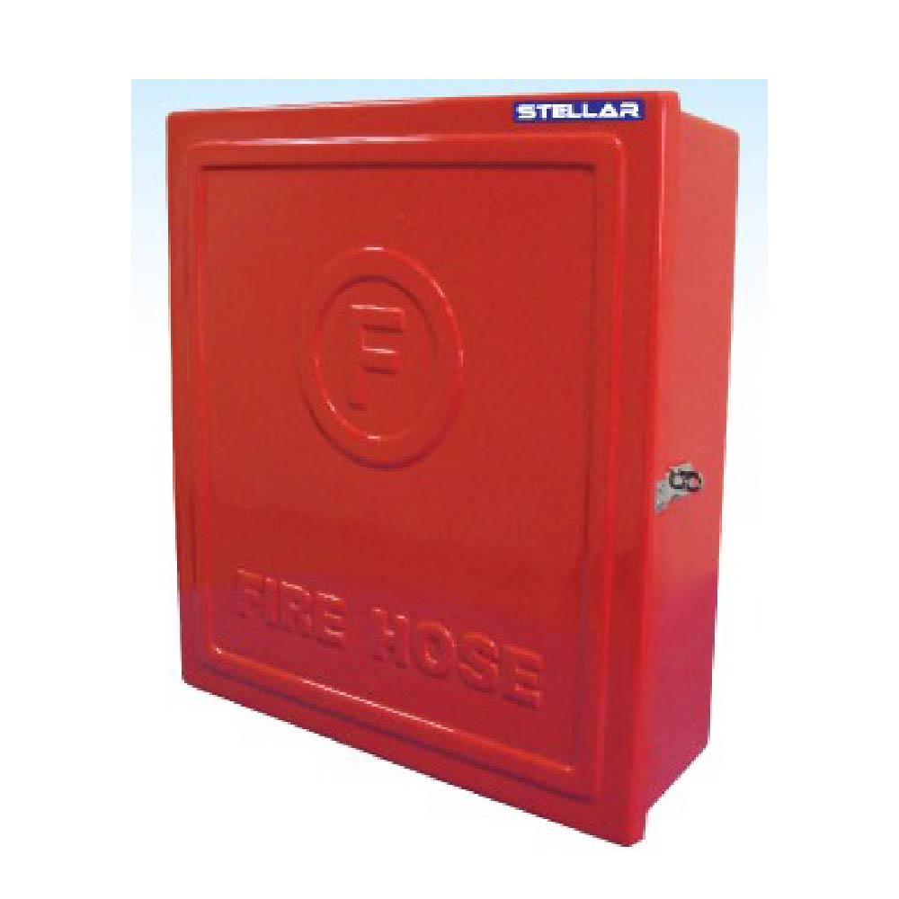 30 Meter Fire Hose & Nozzle | Fire Hose Reel Cabinet | Solas Marine